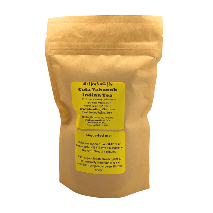 Cota, Yabanah, Indian Tea, Navajo/Zuni/Hopi Tea, Colorado Greenthread ...